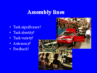 Assembly lines