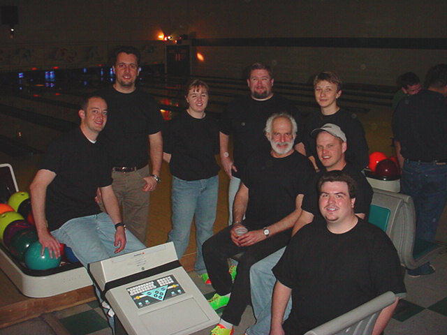 2001 Intradepartmental Bowling Tournament Winner