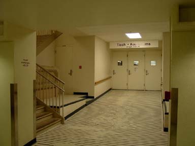 Signage at Angell Hall
